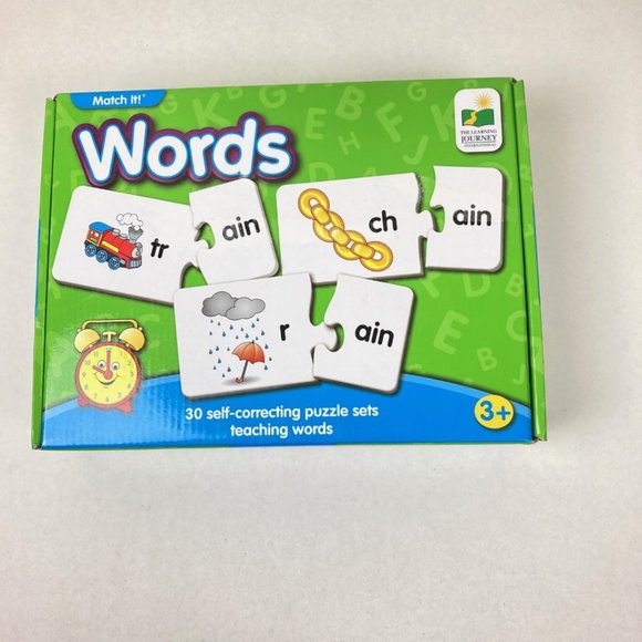 Match It | Toys | The Learning Journey Words Match It Puzzle Sets Ages ...